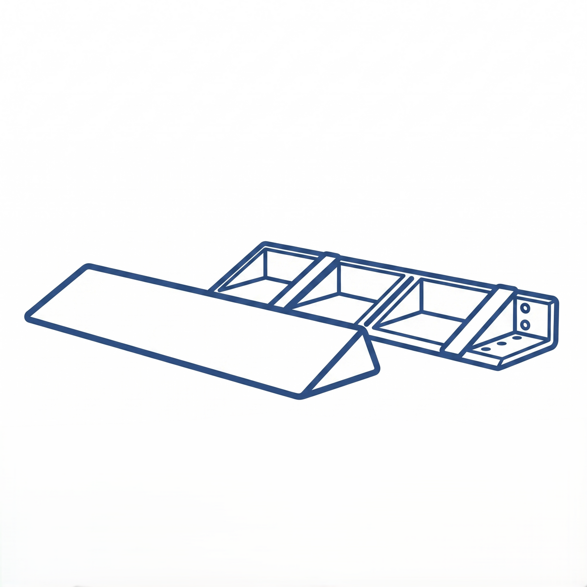 Roll Wedges & Chocks — Plastic Blocks for Roll Stability – ROLL Packaging